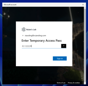 Enable Web Sign-in with Temporary Access Pass - 极简IT｜SimpleIT